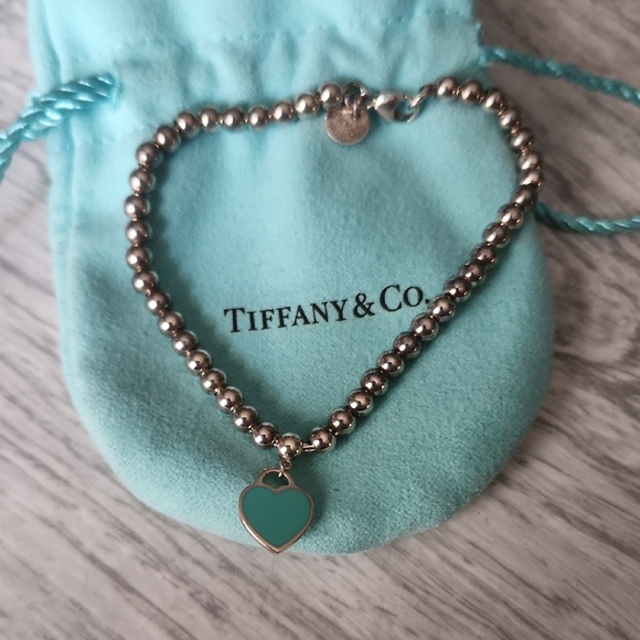 Tiffany & Co. | Jewelry | Return To Tiffany Tiffany Blue Heart Tag Bead ...